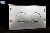 China Galvanized Steel Electrical Switch Box Cover 100x100x65mm for Junction Box for sale
