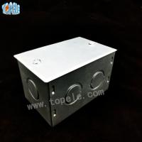 China Galvanized Steel Electrical Switch Box Cover 100x100x65mm for Junction Box for sale