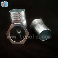 China BSCC EMT Conduit Connector Rigid Conduit Fittings Steel Zinc Plated 20mm 25mm for sale
