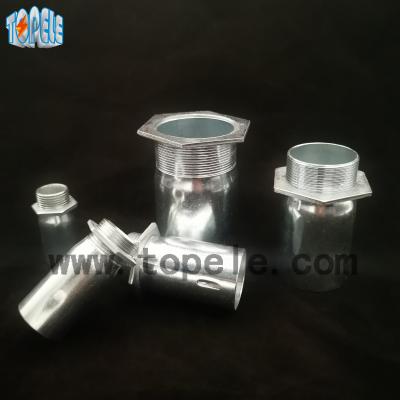 China BS Standard EMT Conduit Connector Union Zinc Steel 16mm to 50mm ISO Certified for sale