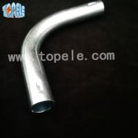 China BS4568 Galvanized Steel 90 Degree Radius Elbow Conduit 20mm to 50mm for sale