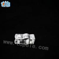 China Electro Galvanized Steel BS Standard Conduit Hangers 20mm to 50mm with Bolt and Nut for sale