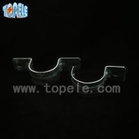 China Galvanized Steel BS4568 Two Hole Conduit Straps 20mm to 50mm EMT Straps for sale