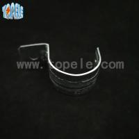 China Galvanized Steel BS Conduit One Hole Strap 20mm to 50mm for Conduit Mounting for sale