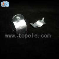 China BS4568 Electro Galvanized Steel Conduit Clip 20mm 25mm 32mm Caddy Type Conduit Hanger for sale