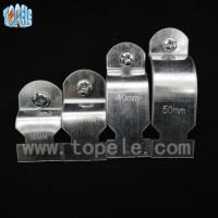 China BS4568 Electro Galvanized Steel Conduit Clip 20mm 25mm 32mm Caddy Type Conduit Hanger for sale