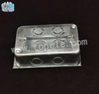 China Galvanized Steel Electrical Box 119x77x38mm for Switches and Outlets for sale