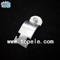 China Galvanized Steel Strut Clamp 16mm to 50mm for EMT Conduit BS Standard for sale