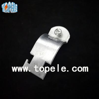China Galvanized Steel Strut Clamp 16mm to 50mm for EMT Conduit BS Standard for sale