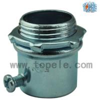 China UL Listed Galvanized Steel Set Screw Connector For EMT Conduit for sale