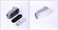 China TOPELE LB Threaded Rigid Aluminum Conduit Body 1/2-4 inch EMT Conduit Body with Cover for sale