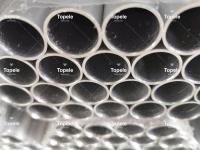 China Aluminum EMT Conduit 1/2 Inch Electrical Metallic Tubing 0.042 Inch Wall Thickness for sale