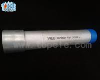 China Aluminum Rigid IMC Conduit 1/2-4 Inch UL6A Corrosion Resistant Lightweight Electrical Conduit for sale
