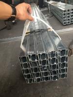 China Hot Dip Galvanized Steel Unistrut Channel 41x41mm UL Cable Conduit Support System for sale