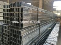 China Hot Dip Galvanized Steel Slotted Unistrut Channel 41x41mm for Conduit Support for sale