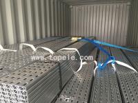 China Hot Dip Galvanized Steel Slotted Unistrut Channel 41x41mm for Conduit Support for sale
