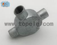 China BS4568 Malleable Iron Conduit Junction Box Three Way 20mm 25mm Hot Dip Galvanized for sale