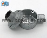 China BS4568 Female Dome Cover for GI Pipe 20mm 25mm Malleable Iron Steel for sale