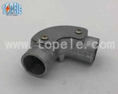 China BS4568 Malleable Iron Channel Inspection Elbow 20mm 32mm Conduit Connector for sale