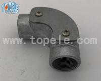 China BS4568 Malleable Iron Channel Inspection Elbow 20mm 32mm Conduit Connector for sale