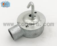 China BS Standard Combined Hook Dome Plate Cover - Steel Cable Management System with Black Enamel or Galvanized Finish for sale