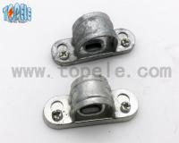 China BS4568 Carbon Steel Spacer Bar Saddle with Base 20mm 32mm Conduit Fitting for sale