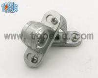 China BS4568 Carbon Steel Spacer Bar Saddle with Base 20mm 32mm Conduit Fitting for sale