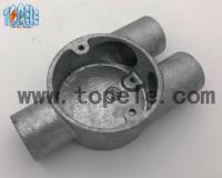 China BS4568 Branch Three Y Way Malleable Iron Conduit Box 20mm 32mm Explosion Proof for sale