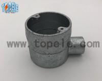 China BS4568 Steel Conduit Box Extension Rings 6mm 13mm Electric Stainless Steel Fittings for sale