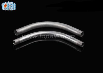 China UL Listed Galvanized Rigid 90° Radius Elbow 2 Inch GRC Electrical Conduit with NPT Threads for sale