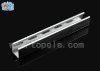 China 41×41mm Unistrut Channel Strut C Profile - 1.5-3.0mm Thickness, 3m Length, Galvanized Finish for sale