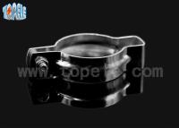 China Galvanized Steel Conduit Hanger 1/2 to 4 Inch EMT Rigid Compression Fittings with Bolt and Nut for sale