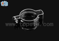 China Galvanized Steel Conduit Hanger 1/2 to 4 Inch EMT Rigid Compression Fittings with Bolt and Nut for sale