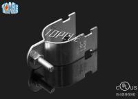 China Galvanized Steel Strut Pipe Clamps 1/2 to 4 Inch UL ISO Compliant for EMT Rigid Conduit for sale