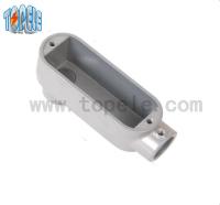 China TOPELE LB Threaded Rigid Aluminum Conduit Body 1/2-4 inch EMT Conduit Body with Cover for sale