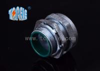 China Steel EMT Compression Connector NPT Thread 1/2 to 4 Inch for Conduit Fittings for sale
