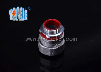 China Metal Flexible Conduit Straight Liquid Tight Connectors 3/8 to 2 Inch Zinc Die Cast for sale