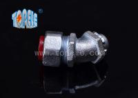 China Liquidtight Flexible Conduit 90 Degree Connector Zinc 1/2 to 4 Inch for sale