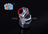China Liquidtight Flexible Conduit 90 Degree Connector Zinc 1/2 to 4 Inch for sale