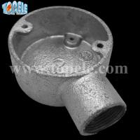 China BS4568 Terminal Extension Pattern Malleable Iron Box for Electrical Conduit 20mm 32mm for sale