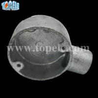China BS4568 Terminal Extension Pattern Malleable Iron Box for Electrical Conduit 20mm 32mm for sale