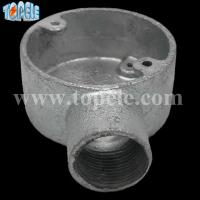 China BS4568 Terminal Extension Pattern Malleable Iron Box for Electrical Conduit 20mm 32mm for sale