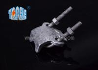 China Rigid Angle Conduit Fittings With Pipe Clamp , Malleable Iron Rigid Angle Clmap for sale