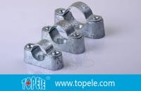 China BS31 BS4568 Conduit Fittings 20mm Malleable Iron Heavy Duty Distance Saddle with Base - 20mm to 50mm Sizes for sale
