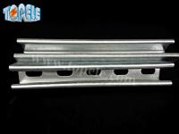 China 41x41mm & 41x21mm Unistrut Channel - Pre-Galvanized & Hot Dipped Galvanized Steel Support System 1.5-3.0mm Thickness for sale
