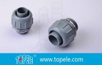 China PVC Plastic Liquid-Tight Conduit Connectors Straight Type 3/8