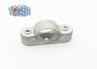 China BS4568 BS31 Steel Conduit Distance Saddle Malleable Iron Base Steel Top 20mm 50mm for sale