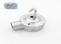 China BS4568 Conduit Fittings Combined Hook Dome Cover Hook Plate Steel Galvanized 20mm for sale