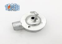 China BS4568 Conduit Fittings Combined Hook Dome Cover Hook Plate Steel Galvanized 20mm for sale