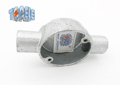China BS4568/BS 31 Circular Box Two-Through Way Conduit Fitting - 20mm to 1